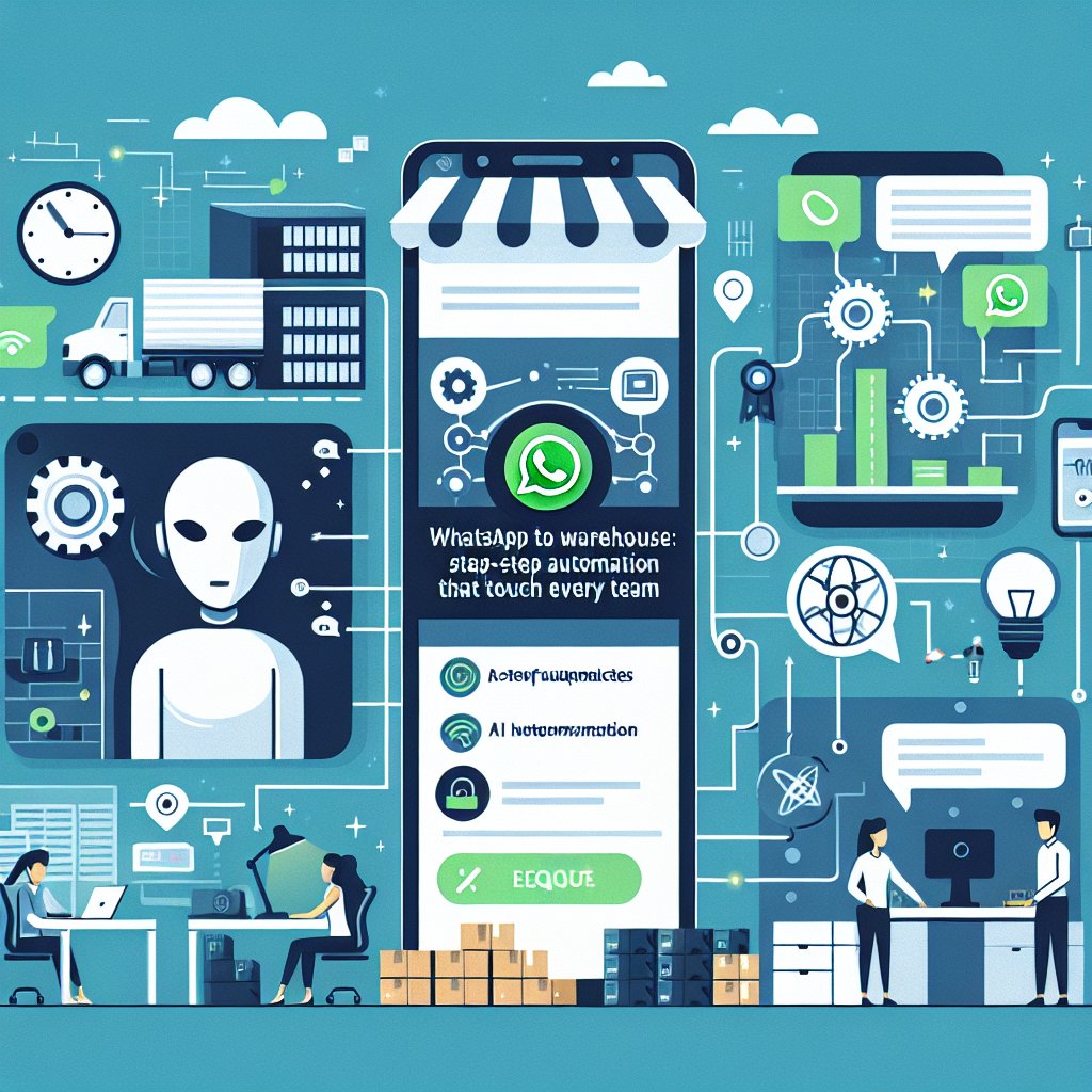 WhatsApp to Warehouse: Step-by-Step Automations for Requests That Touch ...